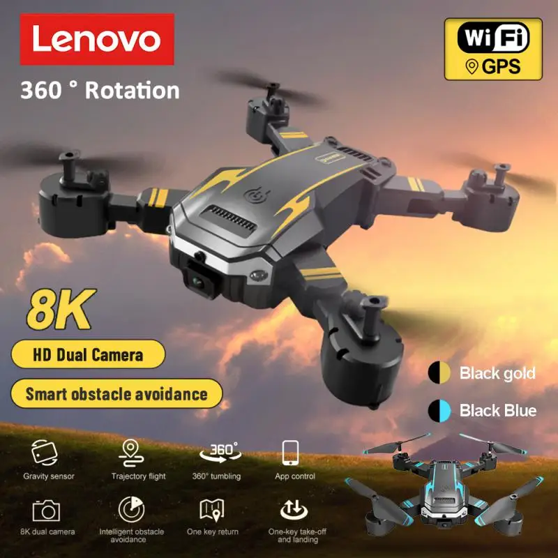 Lenovo G6 PRO Drone 8K HD Camera GPS Obstacle Avoidance Helicopter ...