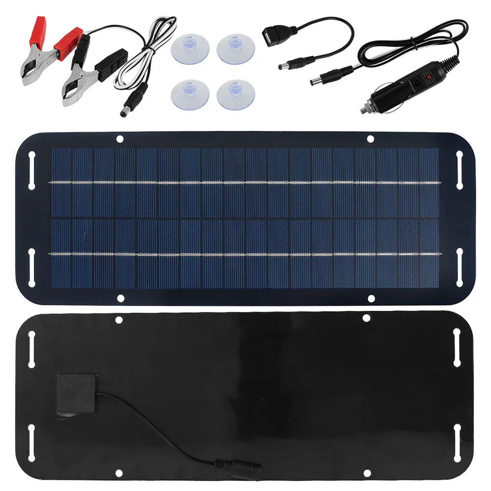 Kit-de-Panel-Solar-de-12V-cargador-Solar-port-til-impermeable-IP65-con ...