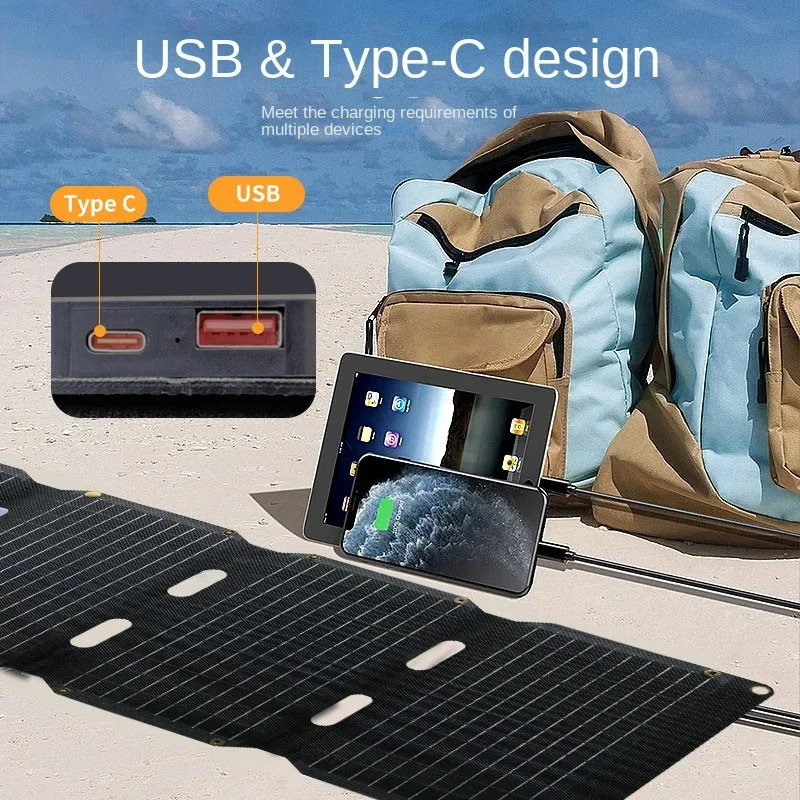 800W-Solar-Folding-Panel-Portable-Bag-USB-DC-Output-Solar-Charger ...