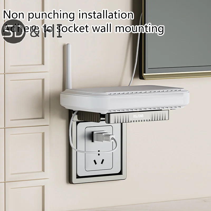Wall-Outlet-Shelf-Convenient-Sturdy-Socket-Mobile-Phone-Charging-Holder ...