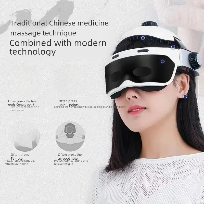 3-Modes-Electric-Airbag-Head-Massager-Vibrating-Computer-Easy-To-Use ...