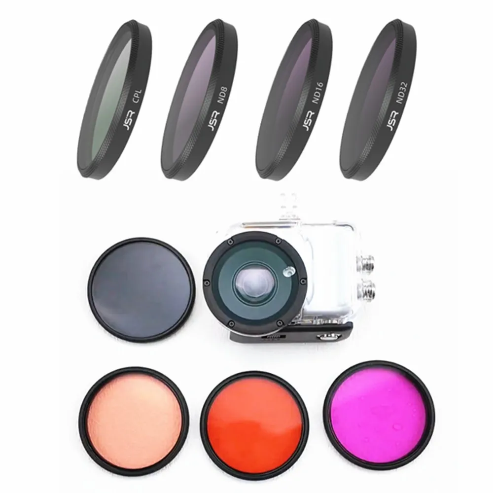Magenta Pink Red UV CPL Star Night ND Lens Filter for Insta 360 go ...