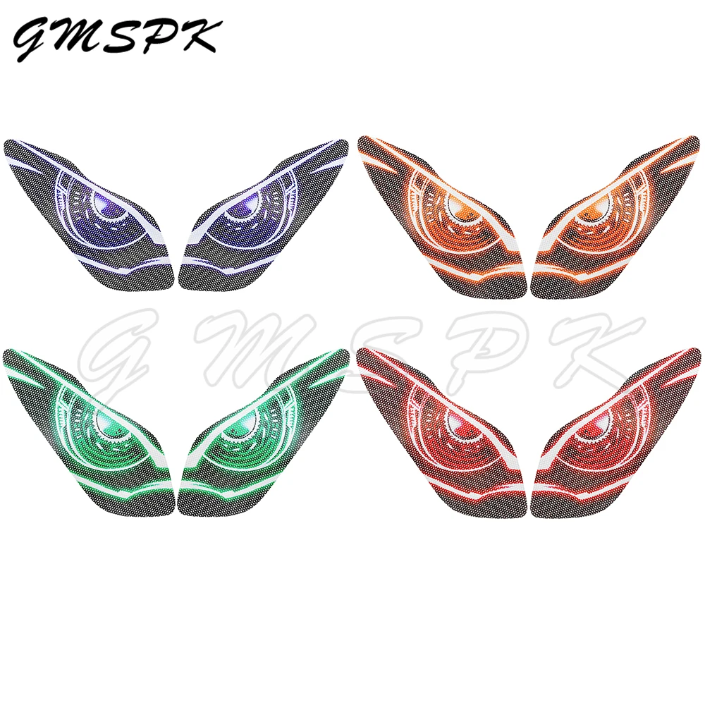 Motocicleta-Frente-Carenagem-Farol-Guarda-Adesivo-Prote-o-de-Luz ...