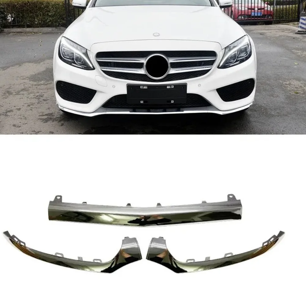 Front-bumper-decorative-chrome-strip-For-Mercedes-Benz-C-Class-W205-2014-2018-OEM-205-885.jpg