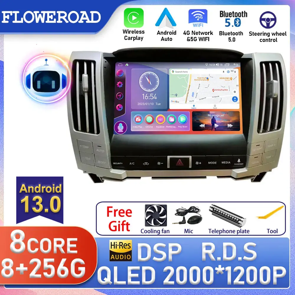 Android-For-Lexus-RX300-RX-330-RX400-2004-2008-Car-Radio-Multimedia ...