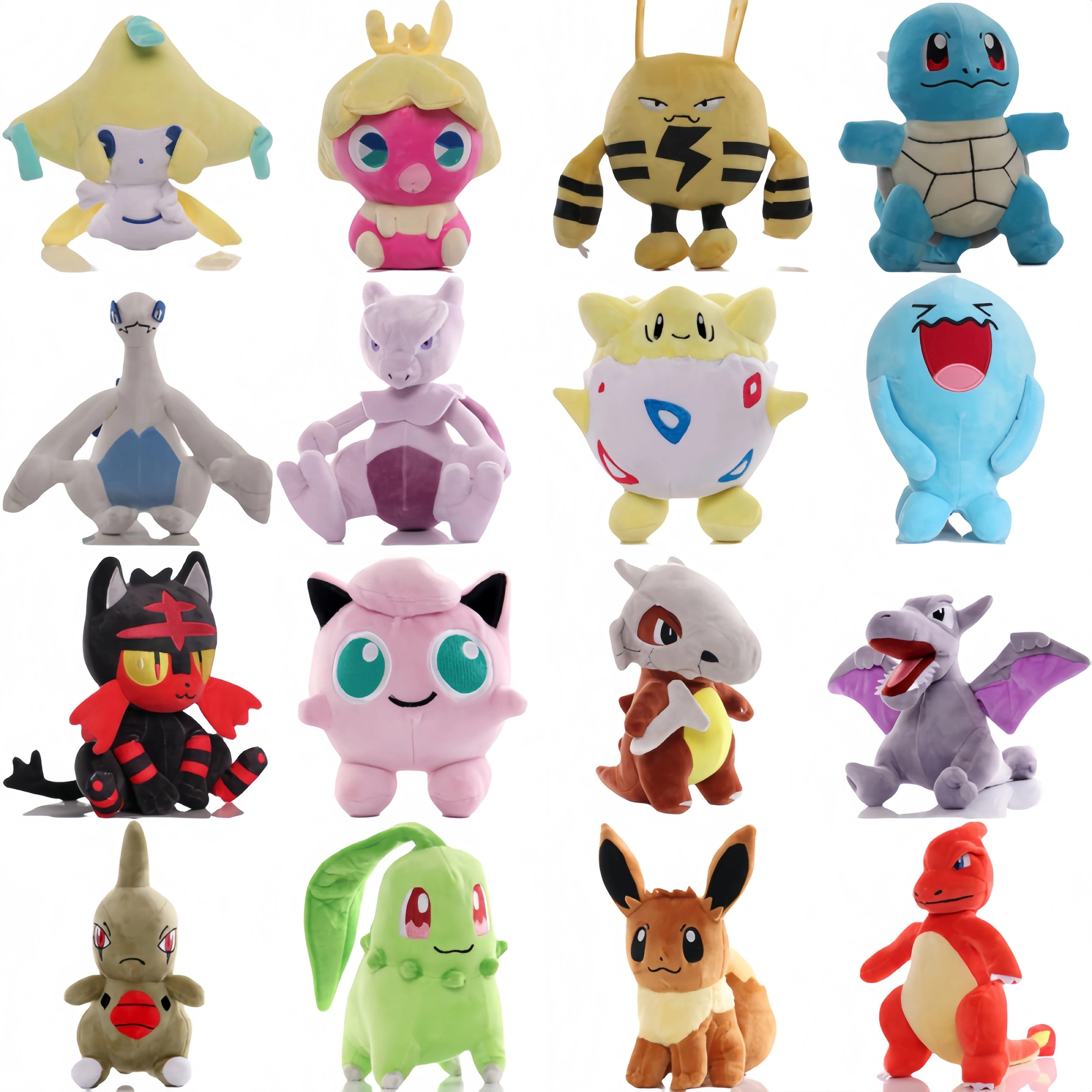 Pikachu Peluche Squirtle Mewtwo Charizard Pokemon Jirachi Blastoise ...