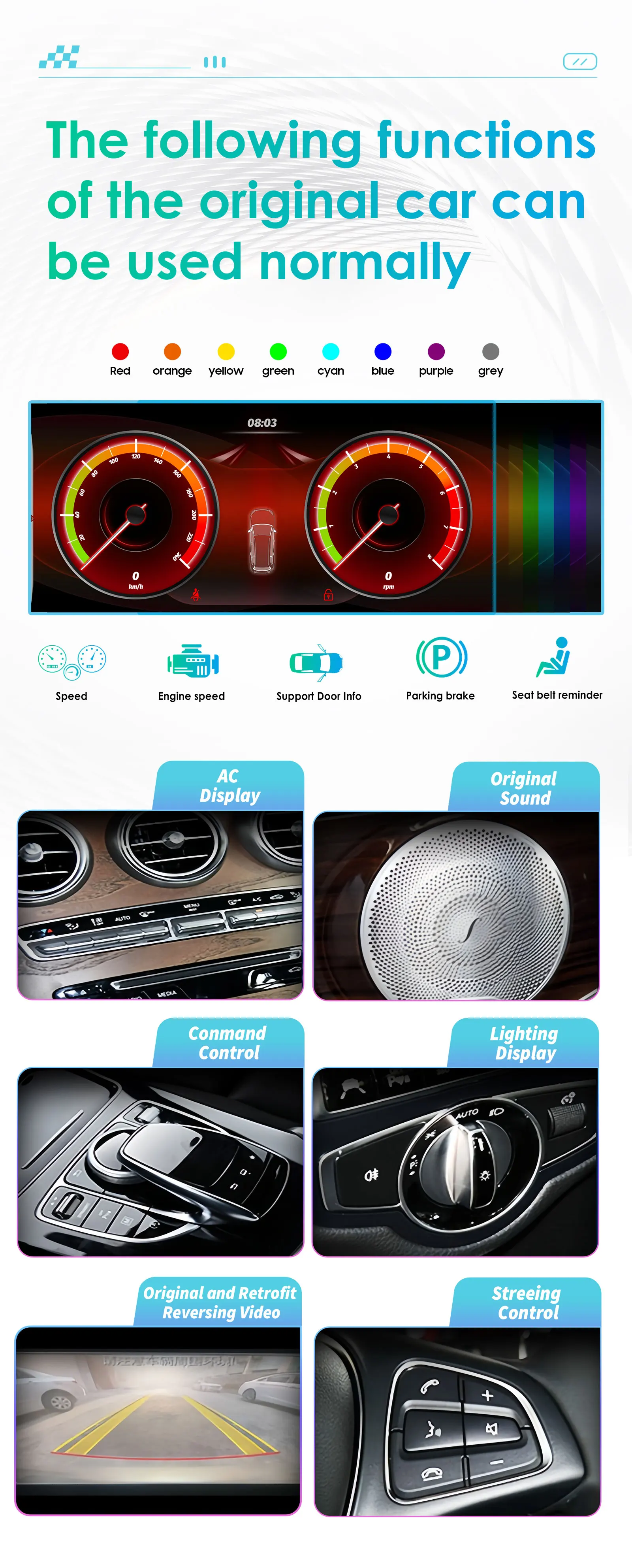 10,25 "Android 13 авторадио 2din Carplay для Mercedes Benz W212 E-Class E200 E230 E260 E300 S212 ...