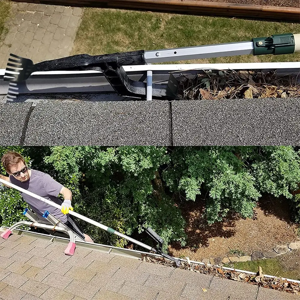 Durable-Threaded-Design-Scoop-Roof-Cleaning-Tool-Gutter-Tool-Cleaning ...