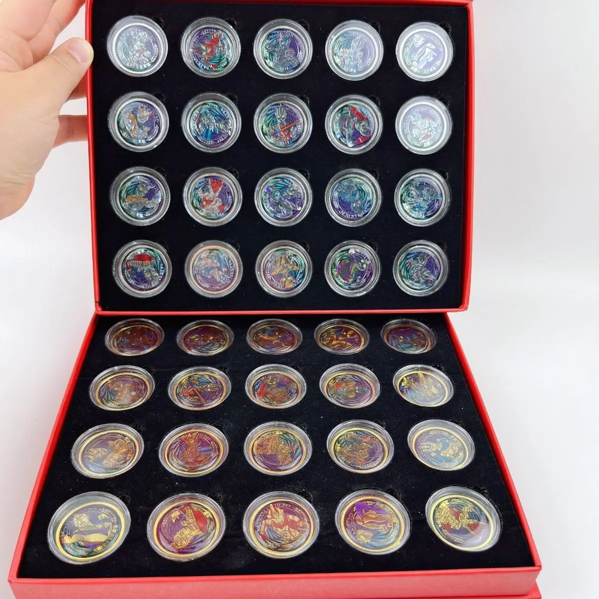 Full-Set-of-20-Ultraman-Commonative-Coins-for-Boys-Collection-with-Gift ...