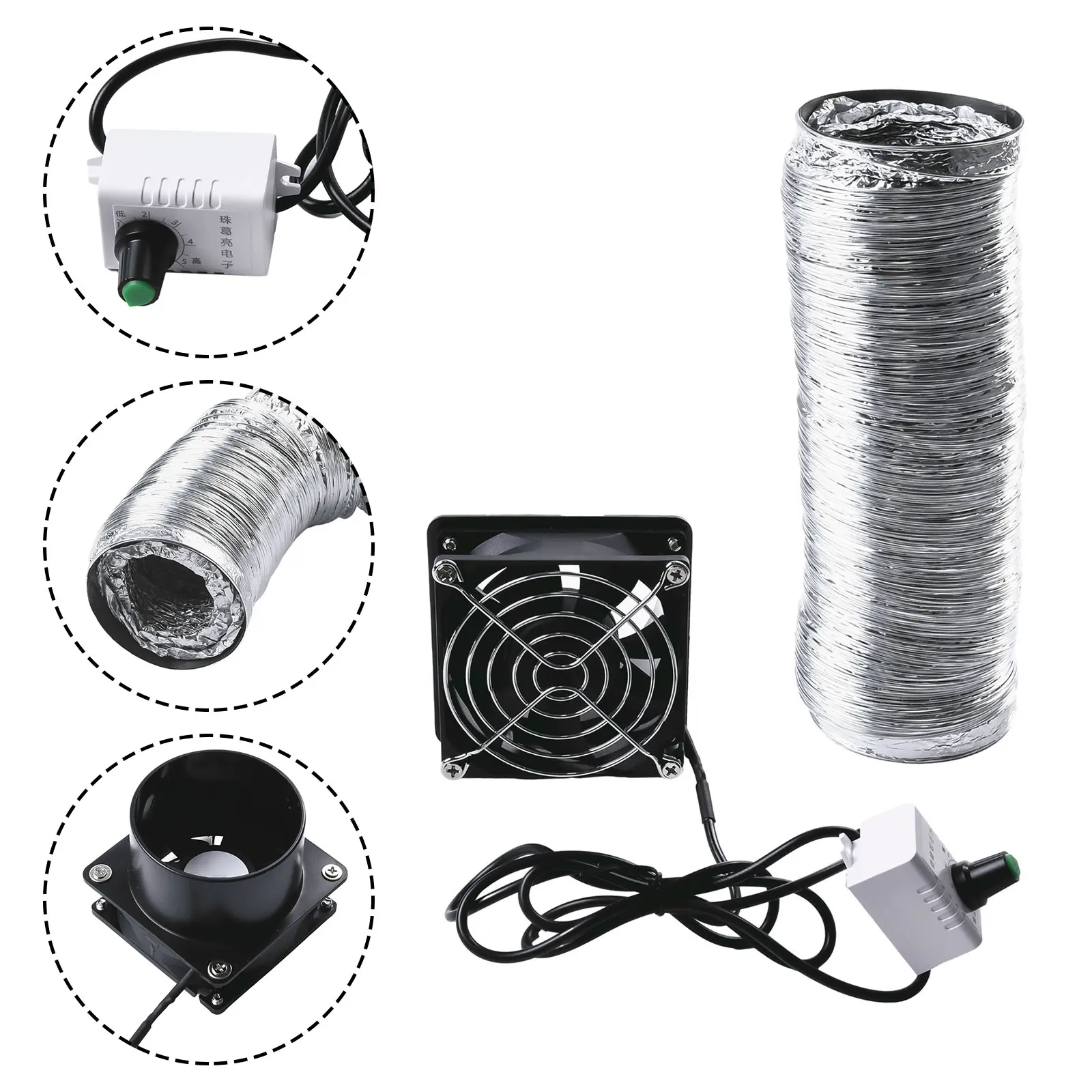 Smoke-Absorber-Fume-Extractor-Fan-Pipe-Duct-Exhuast-Fan-Velocidade ...