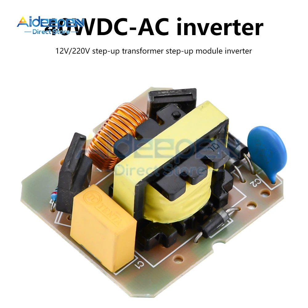 12V-to-220V-Step-UP-Power-Module-35W-DC-AC-Boost-Inverter-Module-Dual ...