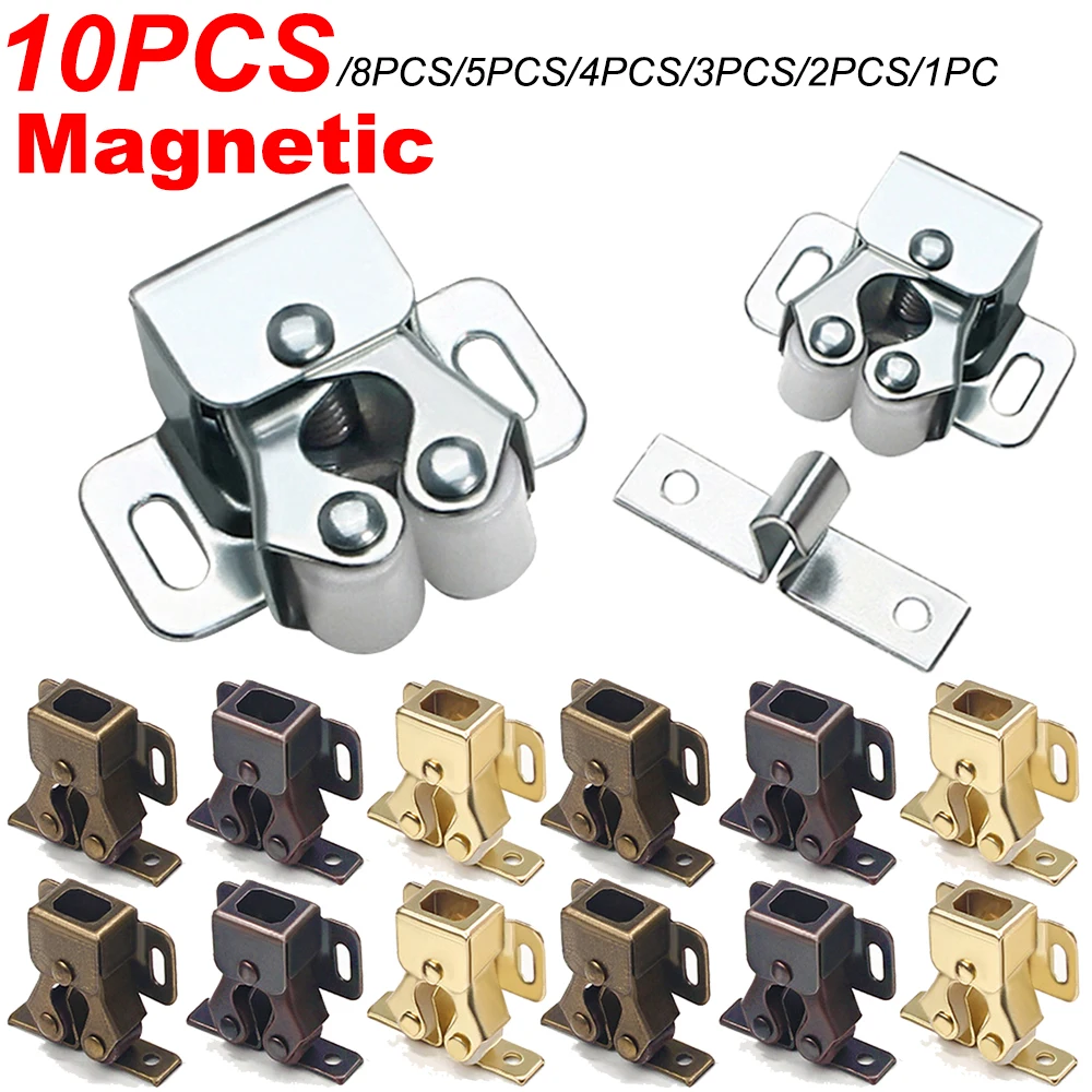 1-10PCS-Magnet-Cabinet-Catches-Door-Stop-Closer-Stoppers-Damper-Buffer ...