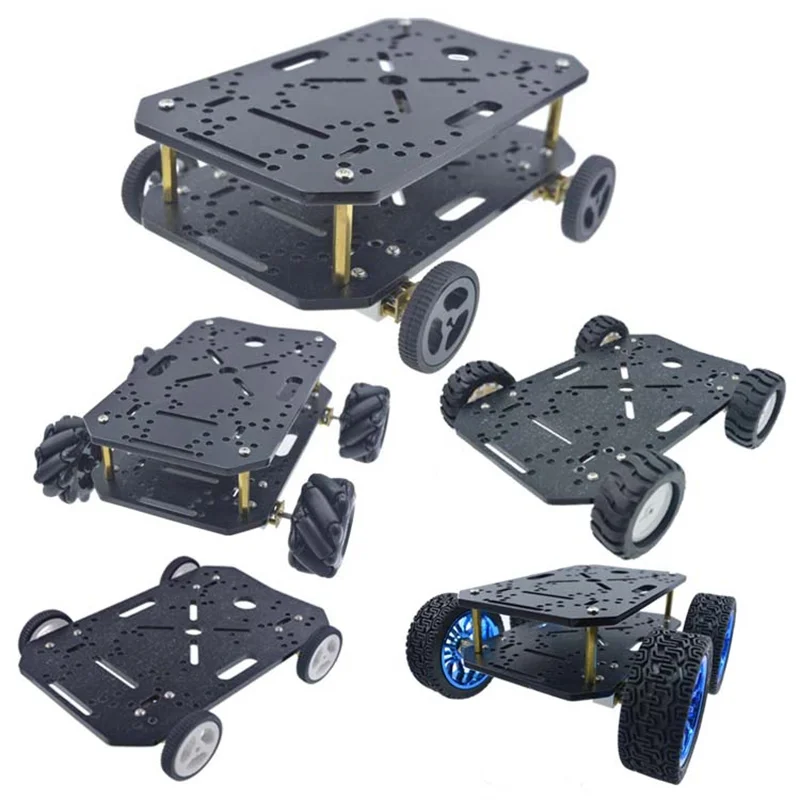 4WD-Chassis-Smart-Robot-Car-6V-N20-DC-Mini-Micro-Gear-Motor-Smart-Car ...