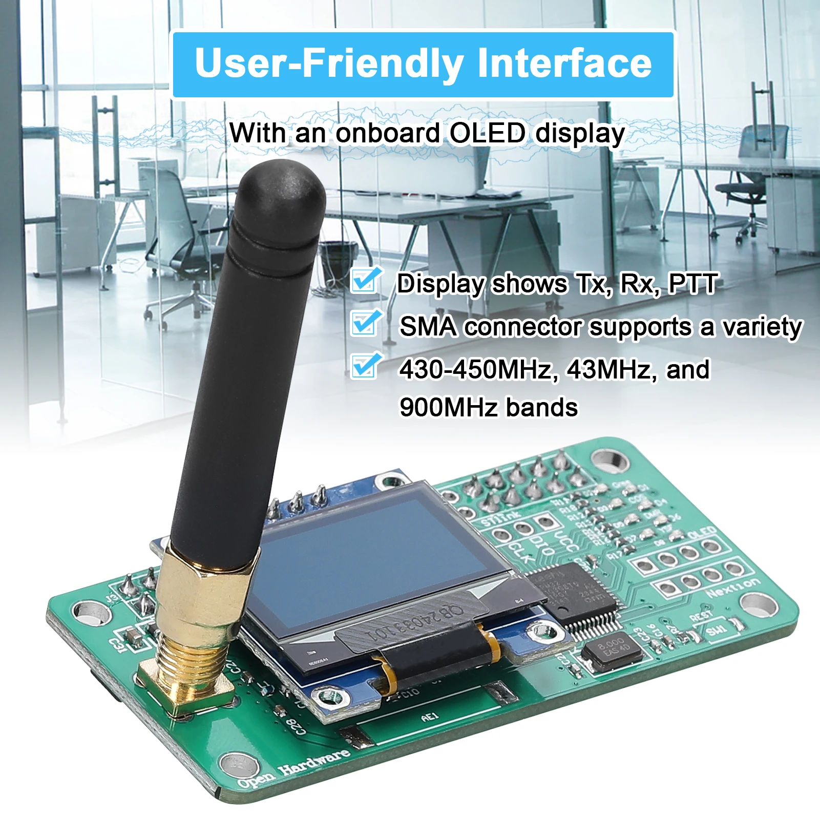 Raspberry Pi MMDVM Digital Hotspot Expansion Board Versatile Amateur ...