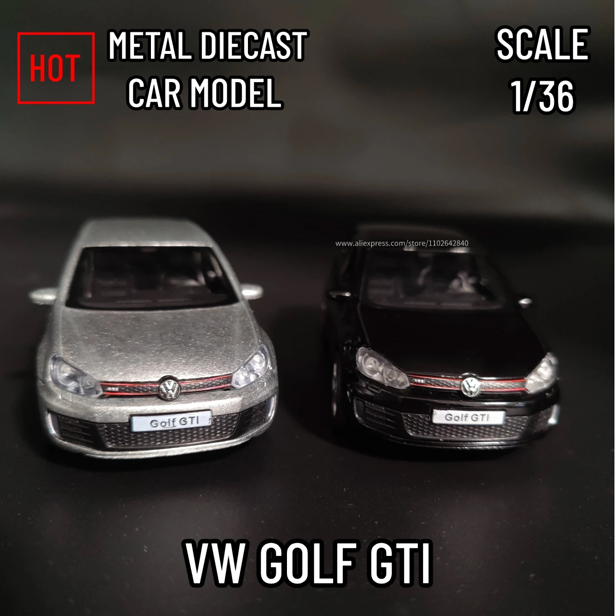 1-36-Car-Model-Replica-VW-Golf-GTI-Scale-Metal-Diecast-Miniature-Art ...