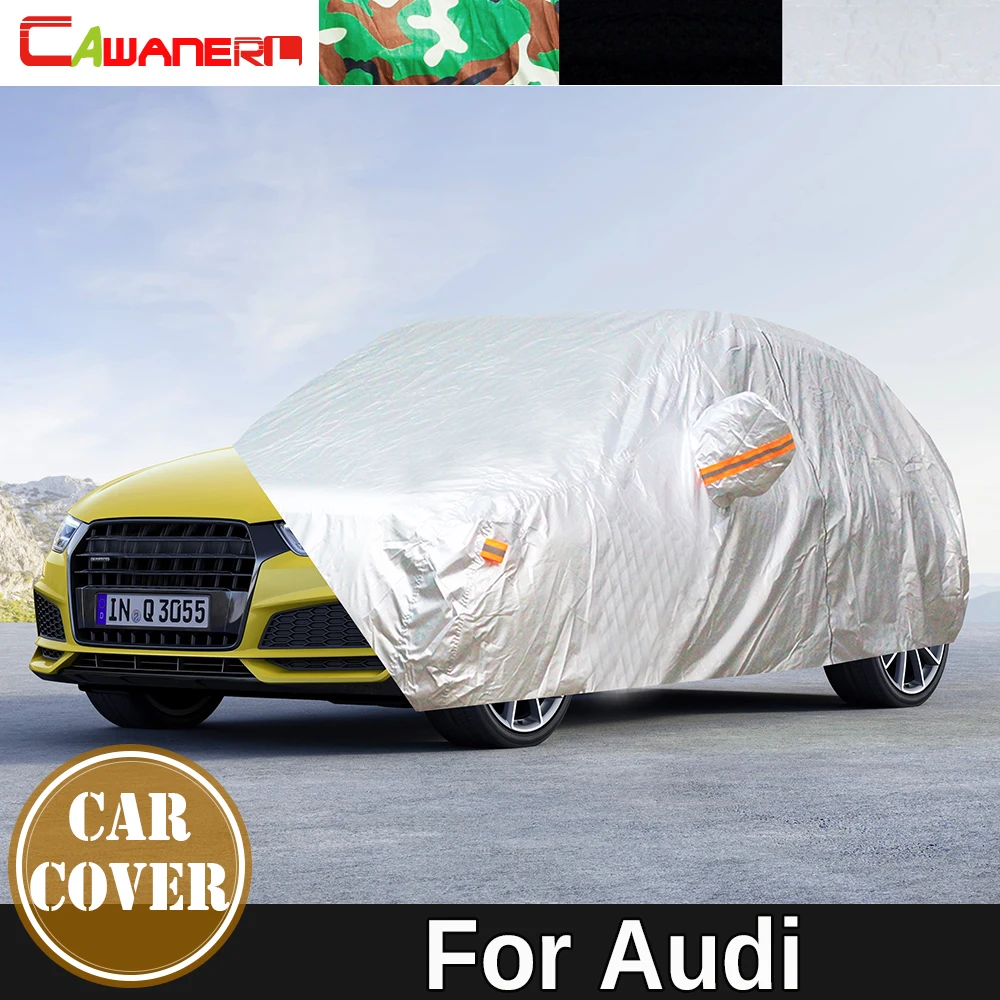 Full Car Cover Waterproof Sun Rain Snow Protection Anti UV Auto Cover ...