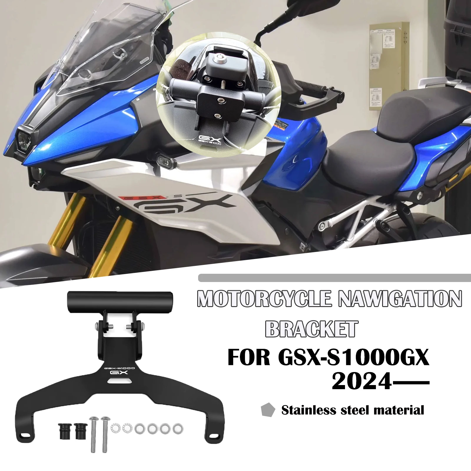 Support de téléphone pour pare-brise de Navigation de moto, accessoires ...