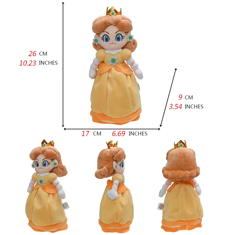 Peluche de Super Mario Bros. Wonder, Mairo, Luigi, Princesa Peach ...