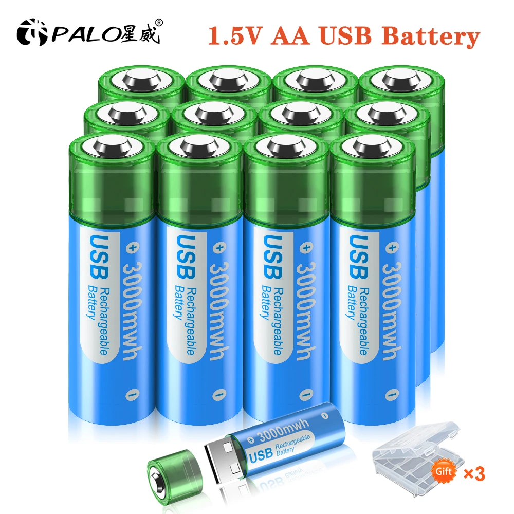 Rechargeable Usb Rechargeable Battery | Aa Lithium Rechargeable ...