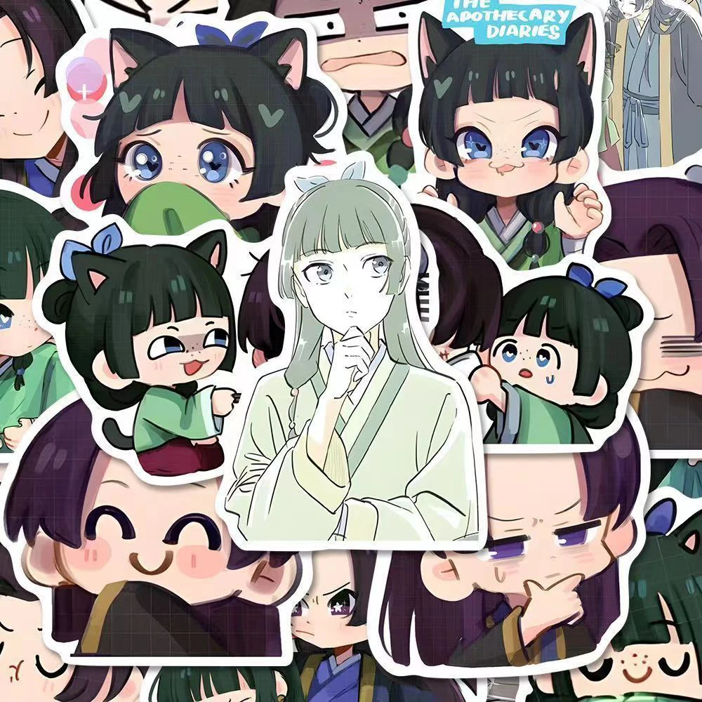 10-30-50pcs-Apothecary-Diaries-Maomao-Stickers-Costume-Drama-Anime ...