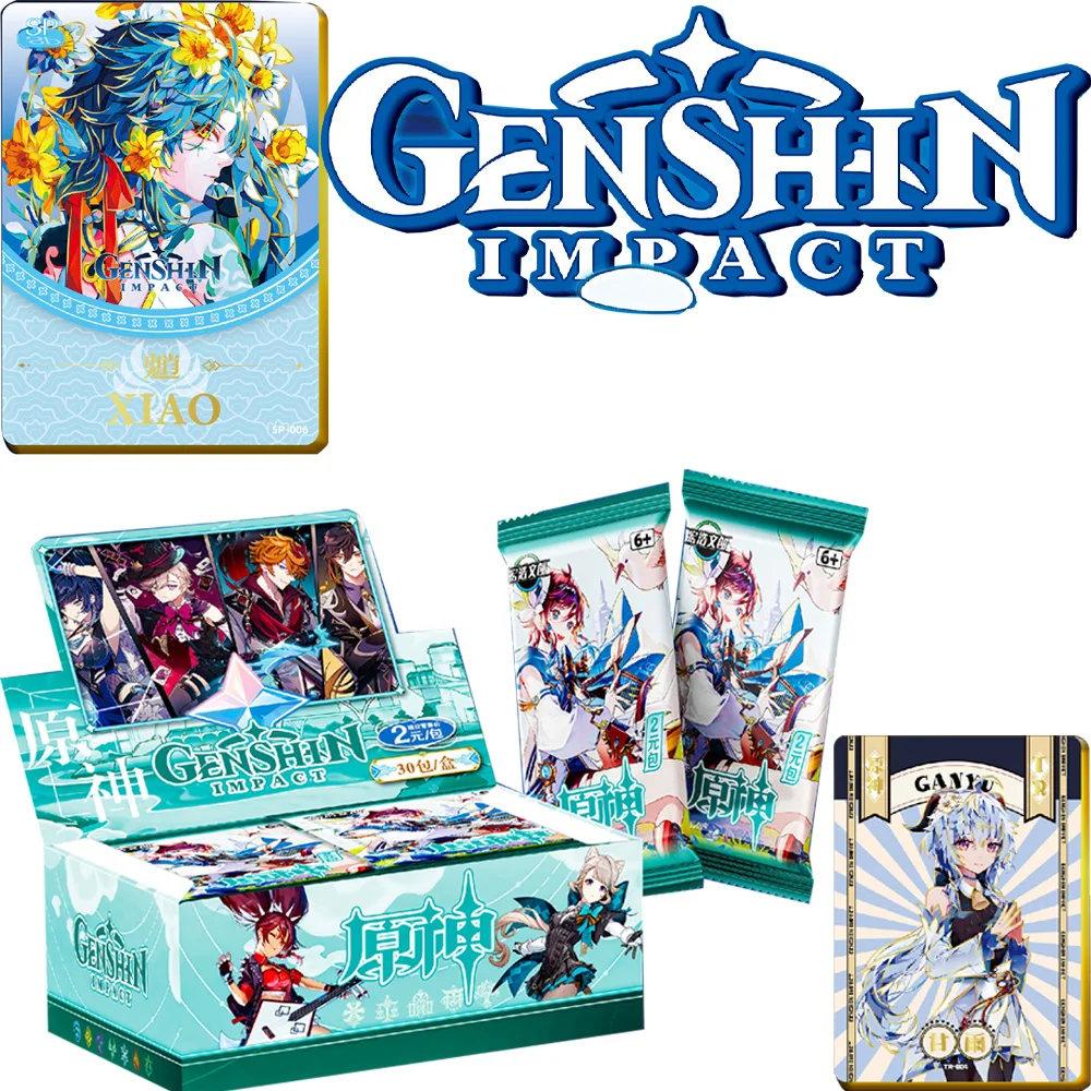Original-Genshin-Impact-Collection-Cards-Set-Doujin-In-Anime-Party ...