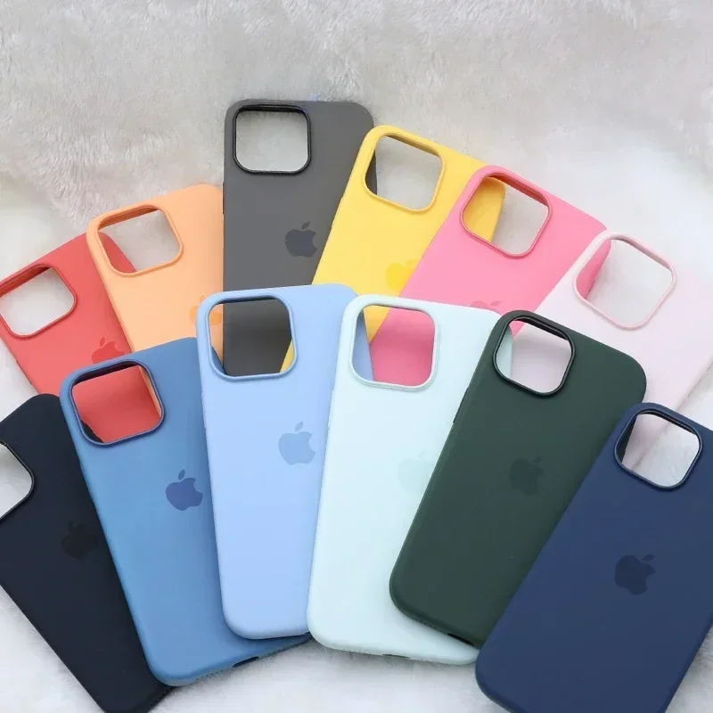 Funda-de-silicona-oficial-Original-para-Apple-iPhone-12-Pro-Max-fundas ...