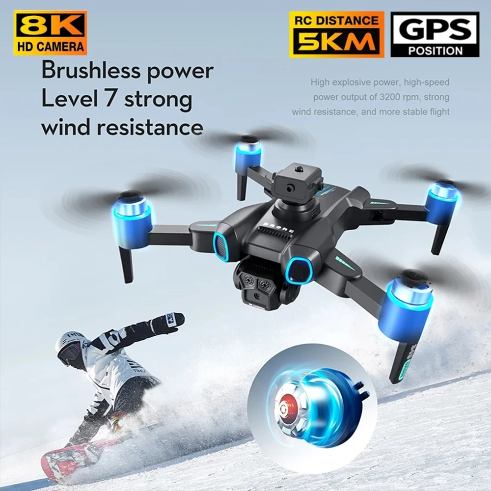 New-LS-S4S-Drone-8K-Professinal-With-4K-Three-Camera-Wide-Angle-Optical ...