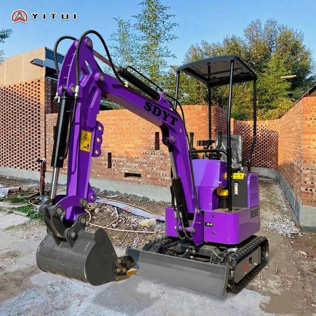 Crawler Mini Excavator Farm Uses Multi-Tool Ce Epa Euro 5 Kubota Engine ...