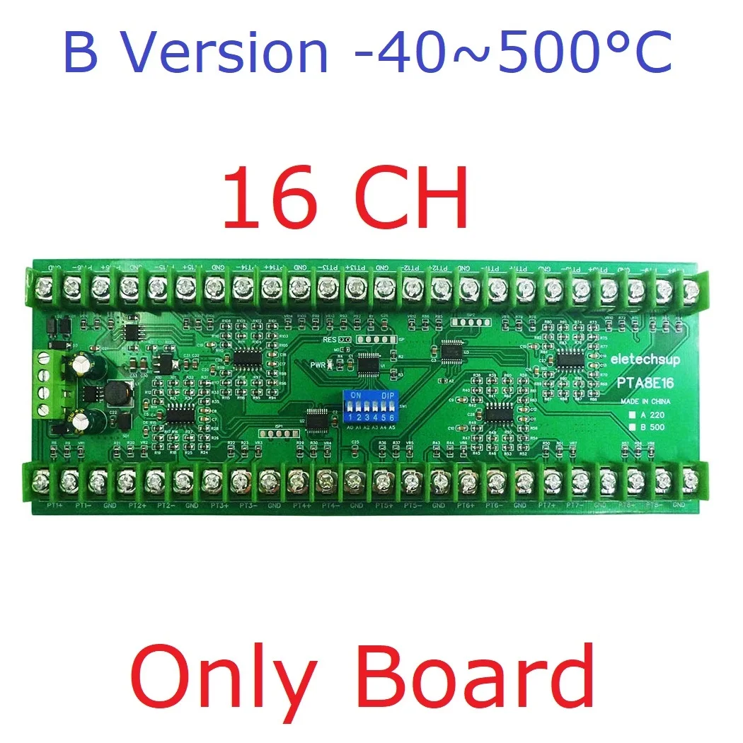 16ai Rs485 Analog Input Rs485 Pt100 Rtd Temperature Sensor 57 Off