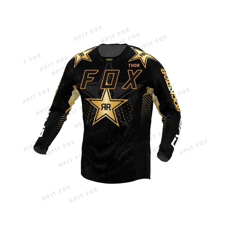 2023-Men-s-Downhill-Jerseys-Fox-Thor-Mountain-Bike-MTB-Shirts-Offroad ...