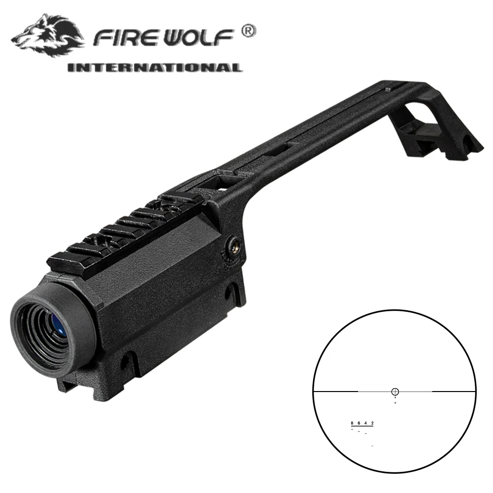 Fire Wolf Tactical rifle scope 3.5X20 G36 long scope for MP5 Metal ...