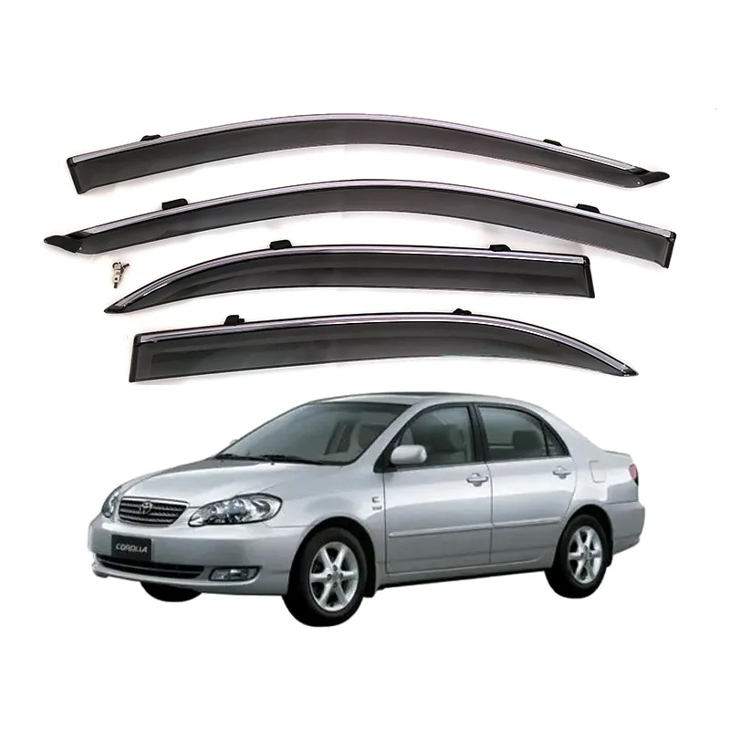 High-Quality-Injection-Window-Wind-Deflectors-Rain-Shield-For-Toyota ...