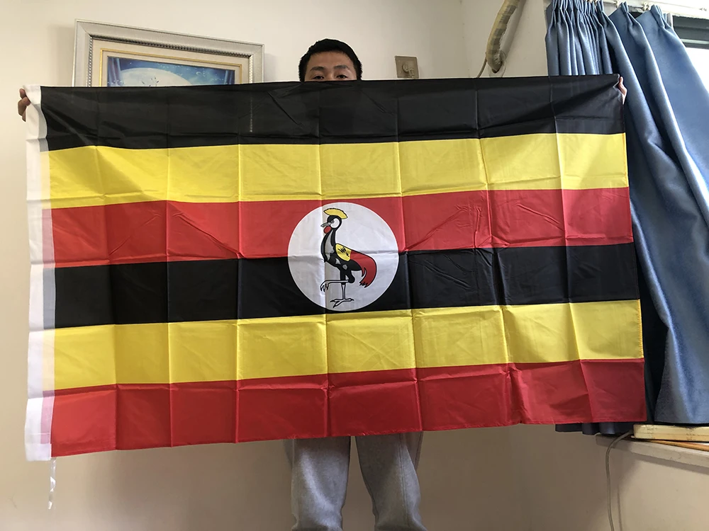 SKY-FLAG-Uganda-Flag-90-150cm-High-quality-polyester-fabrics-hanging ...