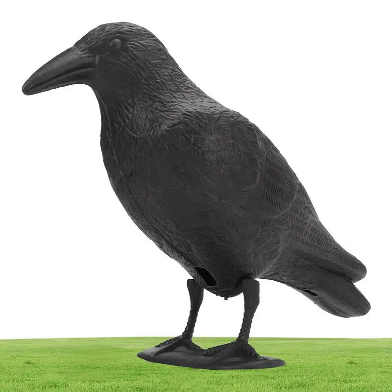 Halloween-Crow-Fake-Bird-Statue-Ravens-Prop-Fancy-Dress-Decoration ...