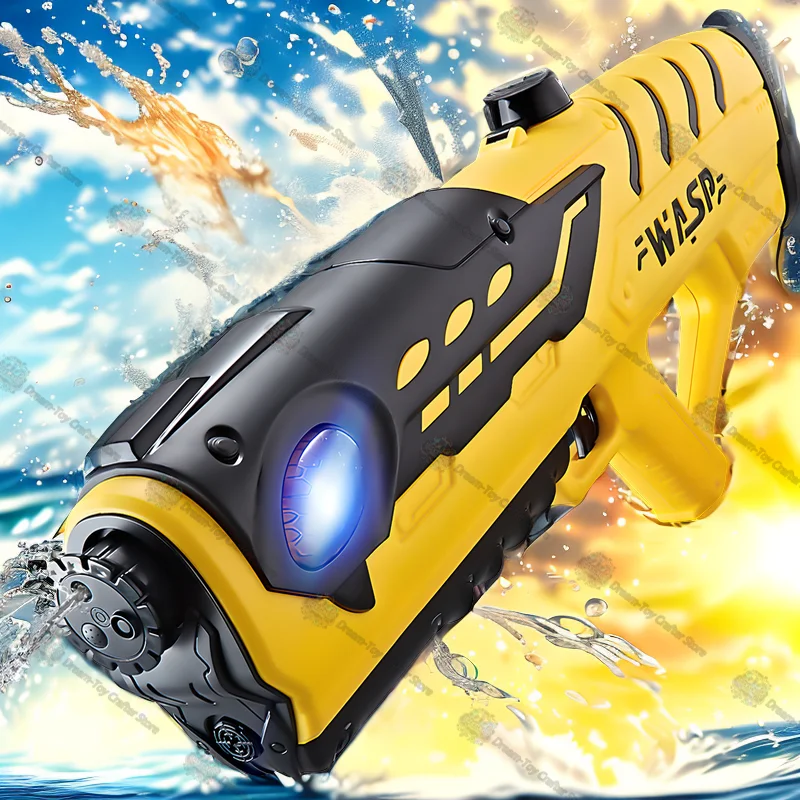 Electric Bee Water Gun Automatic Toy High Pressure Powerful Soaker ...