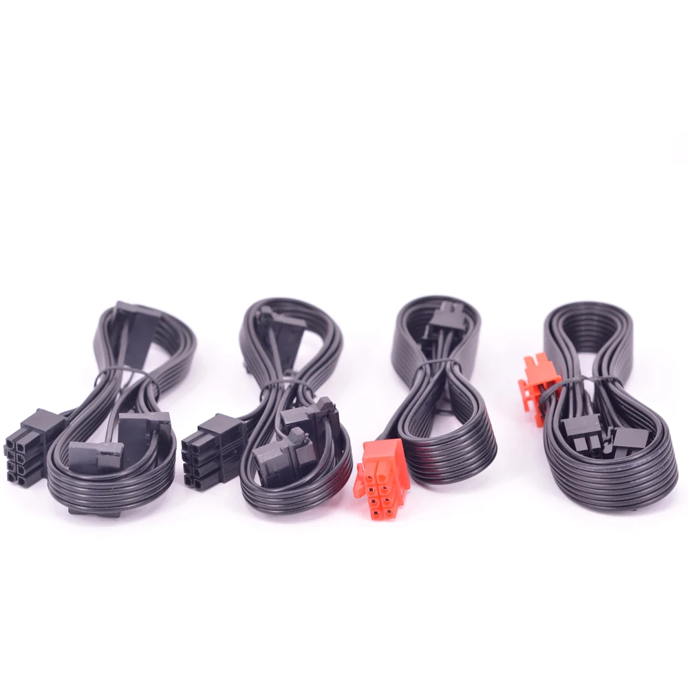 Pci-E-Ide-Pata-Sata-Voeding-Kabel-Gpu-8Pin-Naar-2-Poorten-6-2Pin-Voor ...