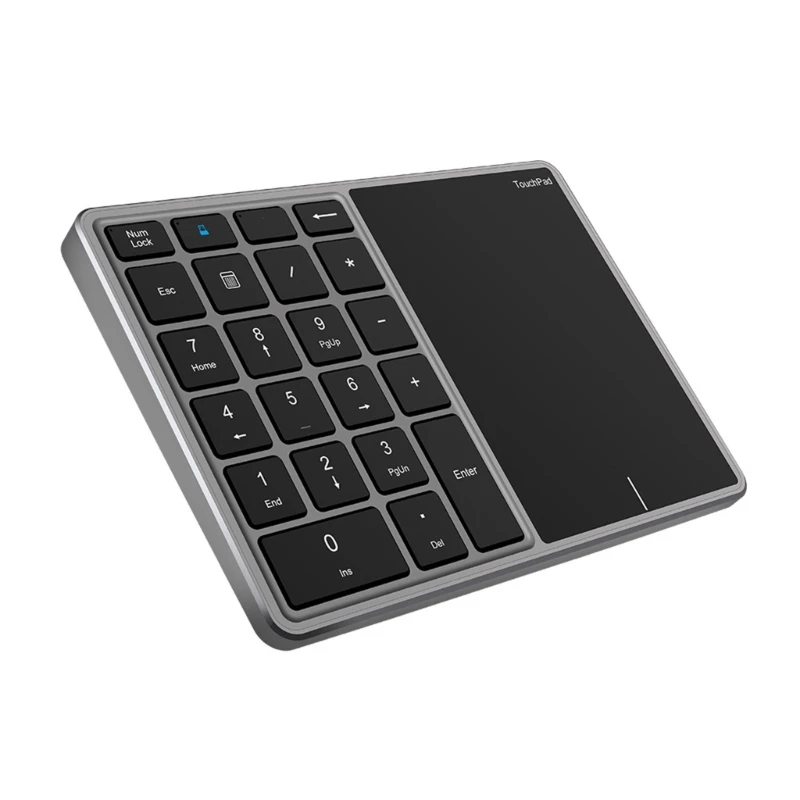 2-4G-Touchpad-Number-Pad-BluetoothCompatible-Keypad-for-Desktop-Laptop ...