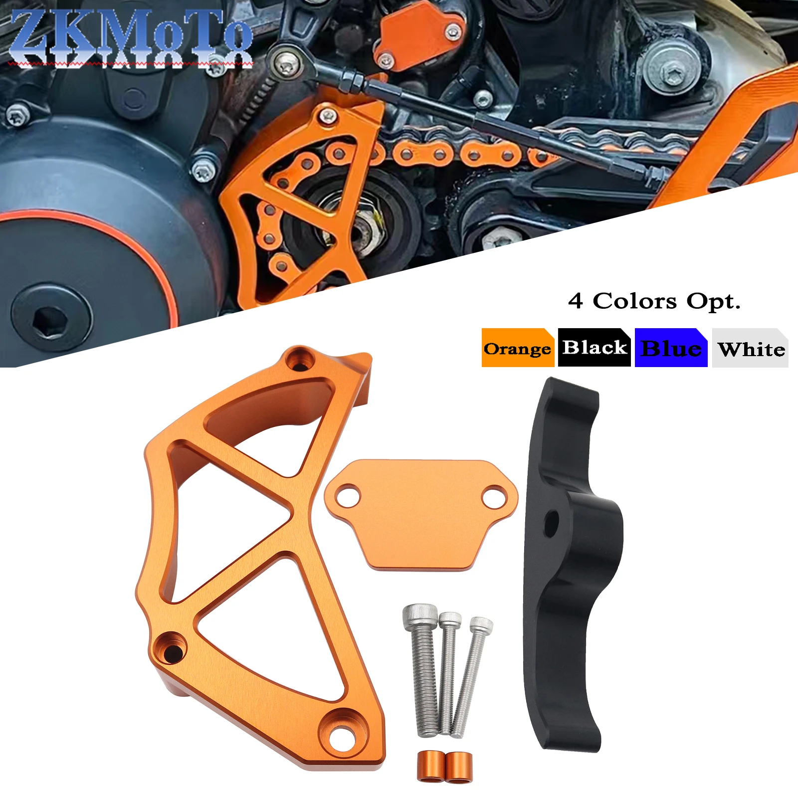 Chain Guard Cover Sensor Cover Front Sprocket Guard Protector For KTM ...