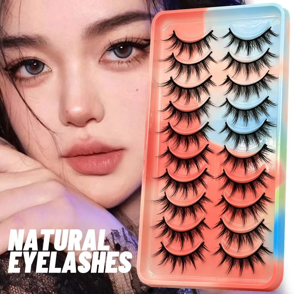 Manga-Lashes-5-10-Pairs-3D-Faux-Mink-Lashes-Natural-Full-Strip-Manga ...