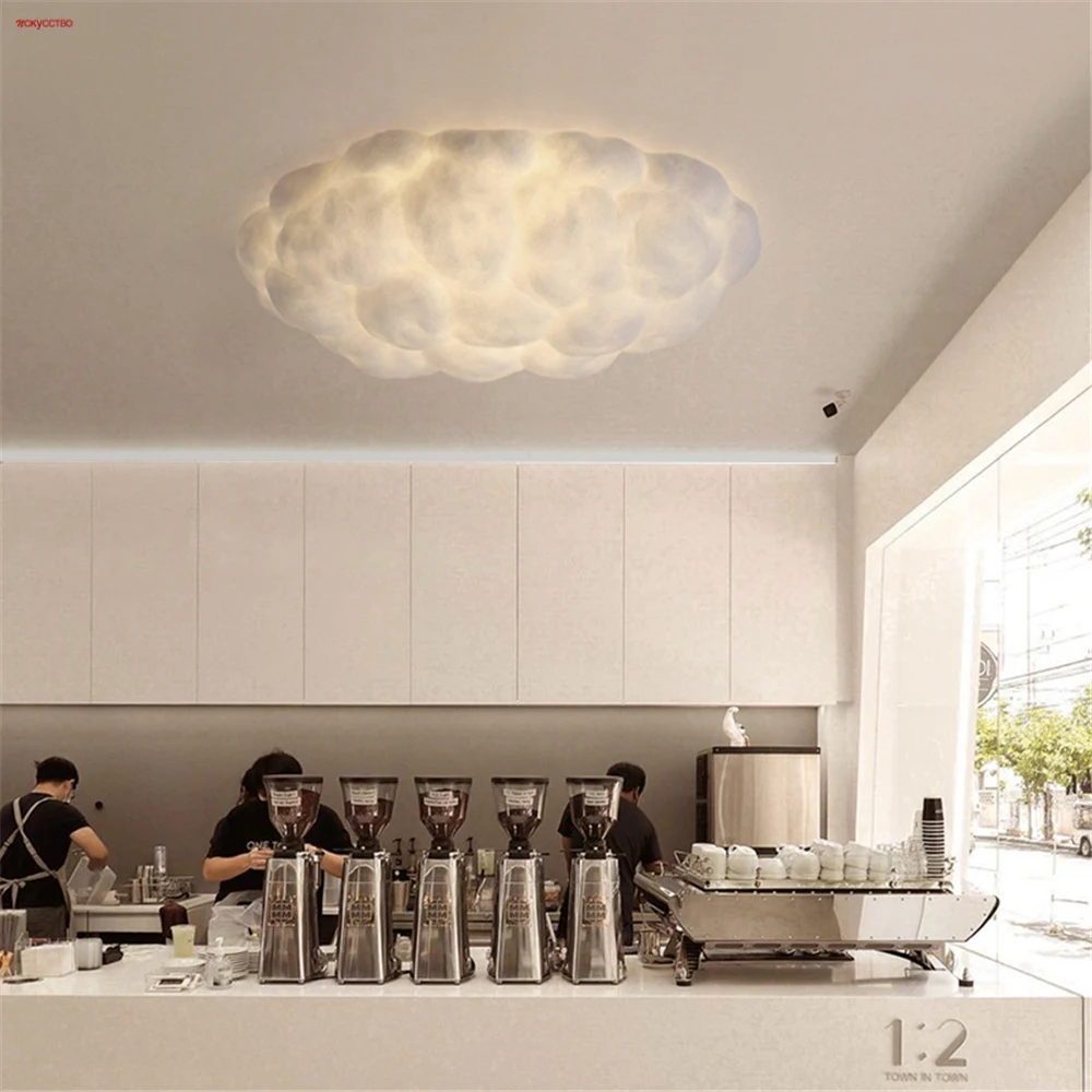 Children-S-Imitation-Cotton-Cloud-Led-Ceiling-Lamp-For-Kids-Bedroom ...