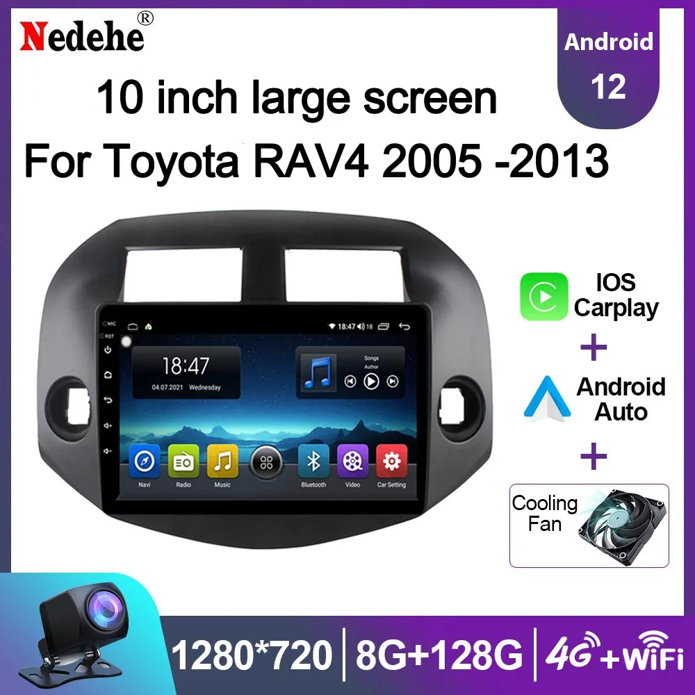 10-inch-Car-Radio-2-Din-Android-12-Multimedia-Video-Player-For-Toyota ...