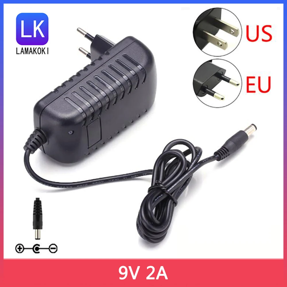 Power Supply AC Adapter 9V 2A Charger for Boss PSA-240 PSA-230ES Guitar ...