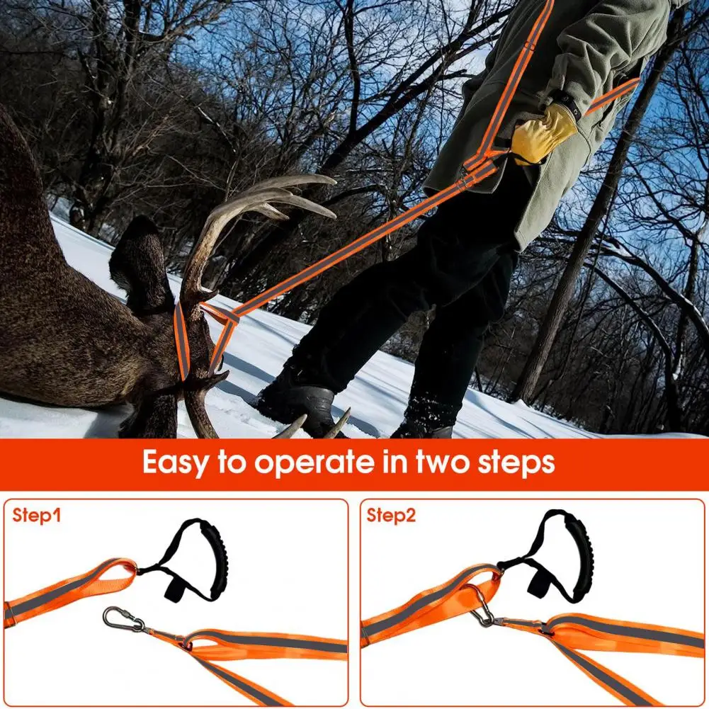 Deer-Drag-Harness-Padded-Handle-Deer-Drag-Strap-Hunting-Deer-Puller ...