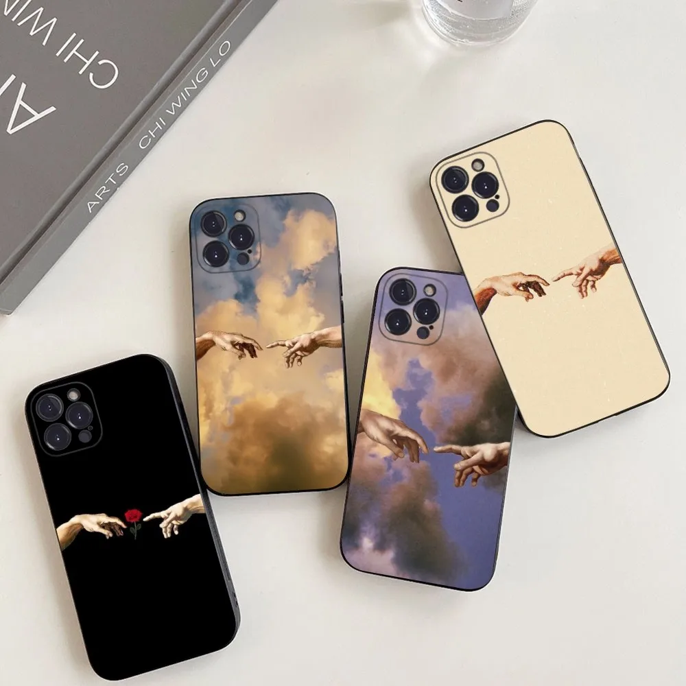 Creation-of-Adam-Phone-Case-For-iPhone-14-11-12-13-Mini-Pro-XS-Max ...