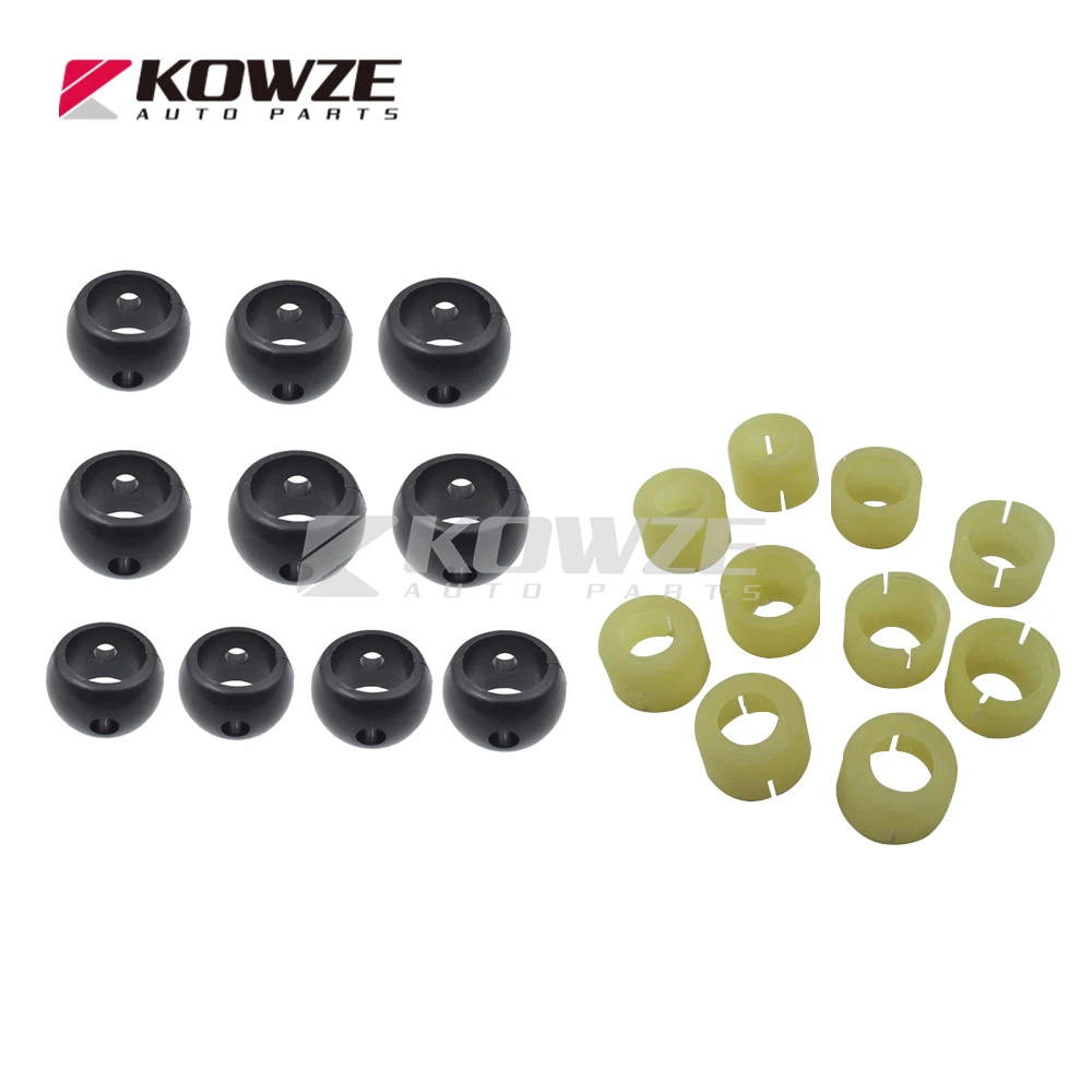 10Sets Gear Shift Equip Ball Bushing For Mitsubishi Pajero Montero ...