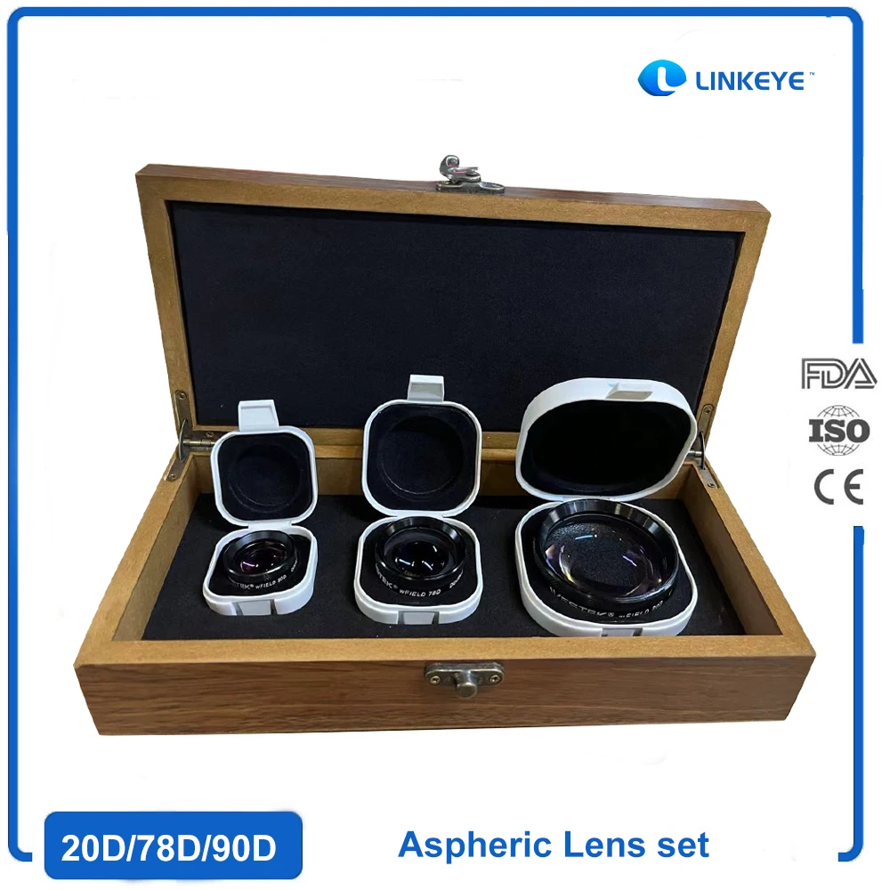 Link-Brand-Optical-Instrument-Aspheric-Retinal-Lens-Set-include-three ...