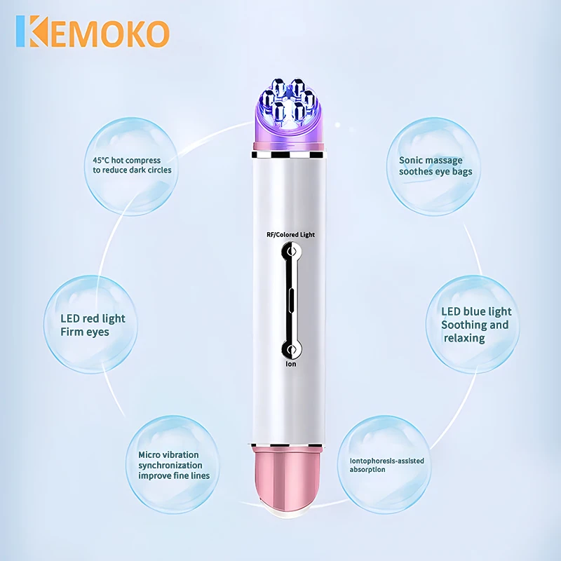 Eye-Beauty-Device-EMS-Eye-Massager-Red-Light-Sonic-Vibration-Eye-Skin ...