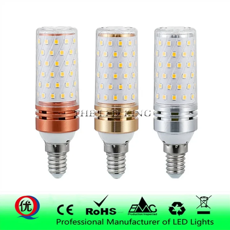 1X-E27-E14-8W-12W-16W-SMD2835-Led-Candle-Bulb-220V-230v-Save-Energy ...