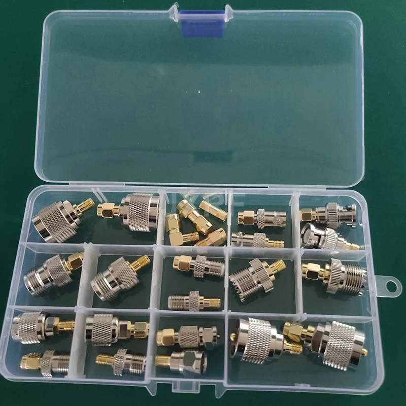 24 Pces Sma Bnc Uhf Para Sma Smb Mcx Mmcx Bnc Uhf N F Tipo So239 Pl259 Rf Coaxial Adaptador ...