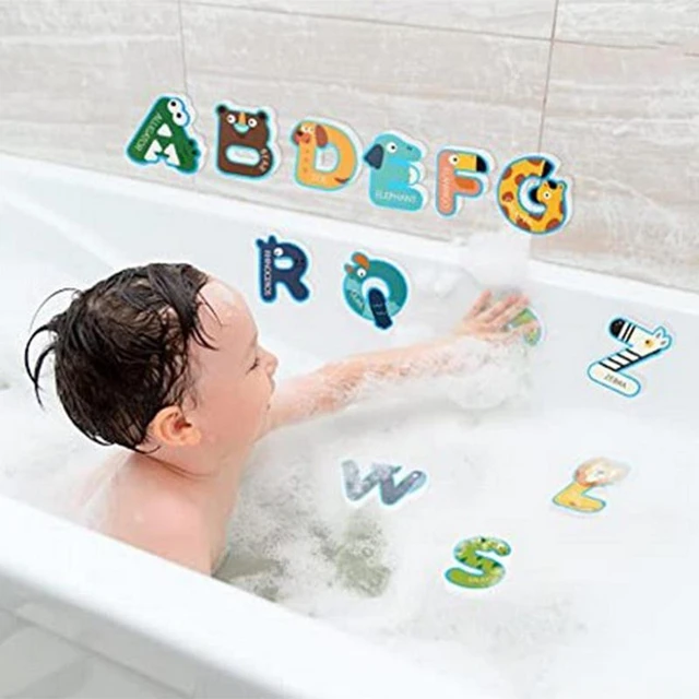 Foam Bathtub Letters